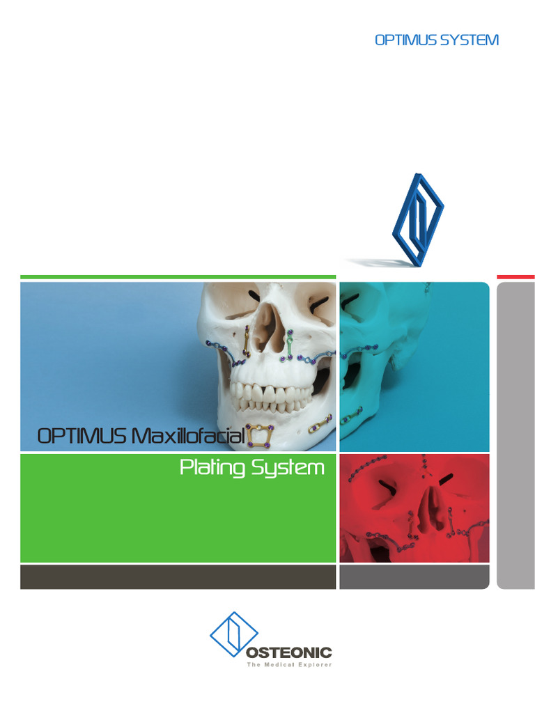 OPTIMUS Maxillofacial Plating System | PDF | Screw | Oral And ...