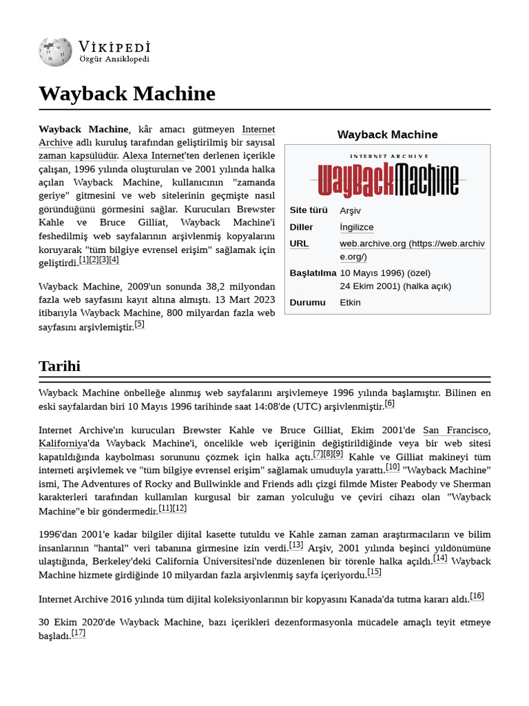 Wayback Machine | PDF