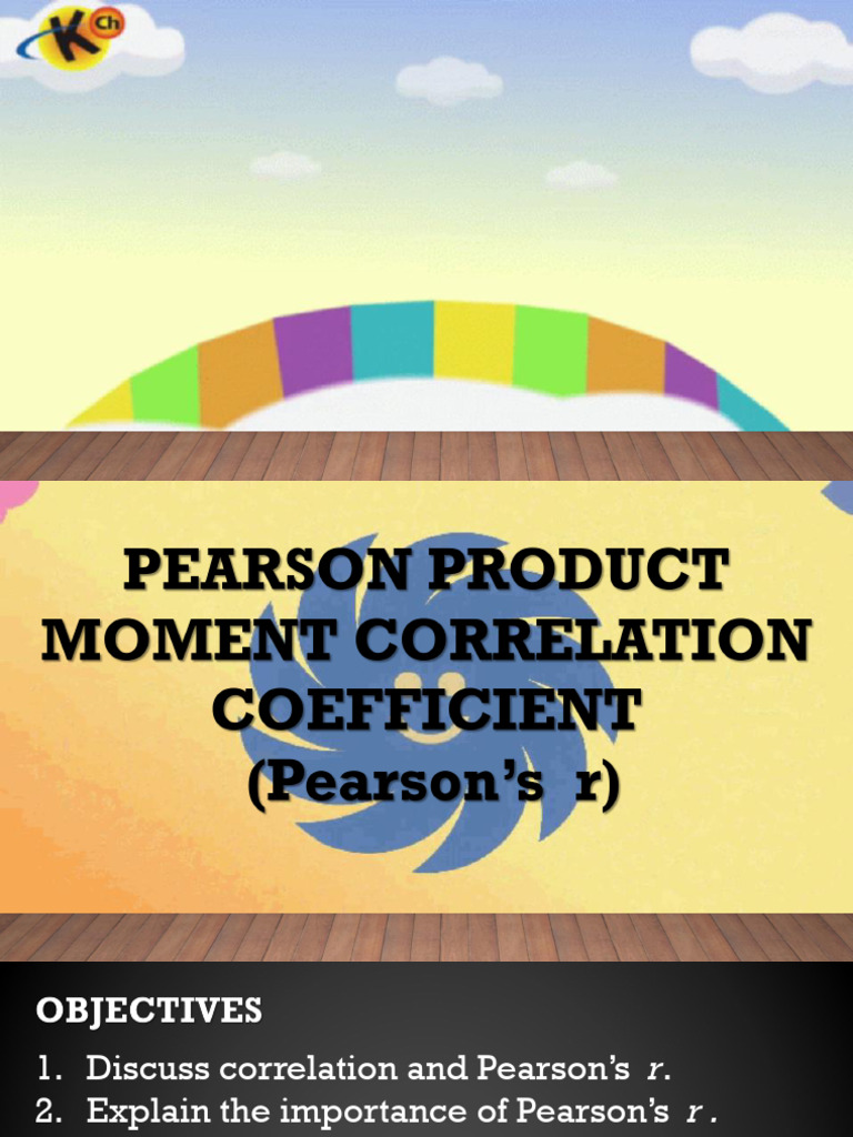 Understanding Pearson's r in Correlation | PDF | Spearman's Rank ...