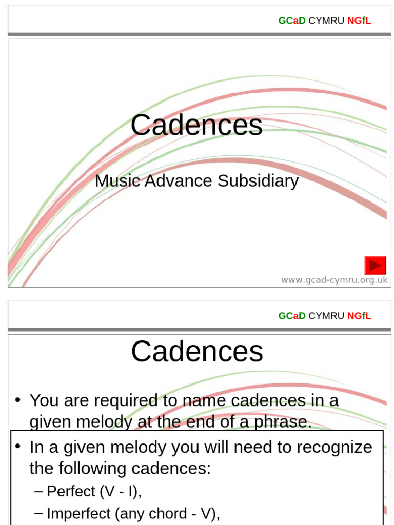 Understanding Musical Cadences | PDF
