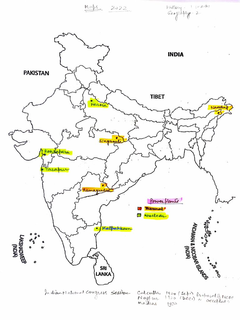 Class 10th - Maps | PDF