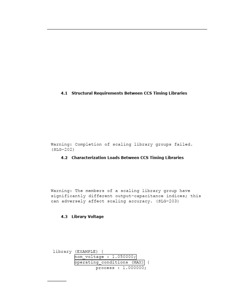 Requirements For CCS Timing Voltage and | PDF | Electronics | Applied ...