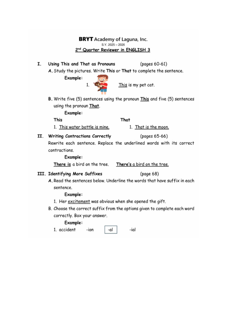Peter English 2ndquarter | PDF