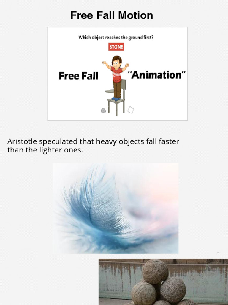 Understanding Free Fall Motion | PDF | Acceleration | Mechanics