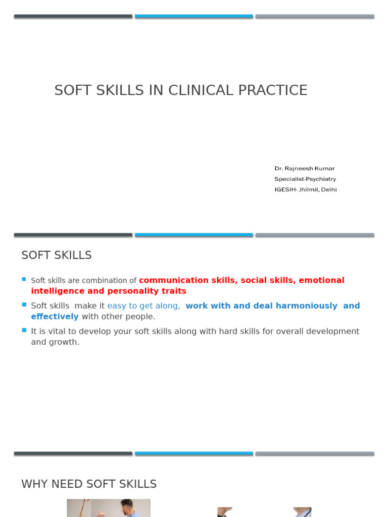 Essential Soft Skills for Healthcare Professionals | PDF | Nonverbal ...
