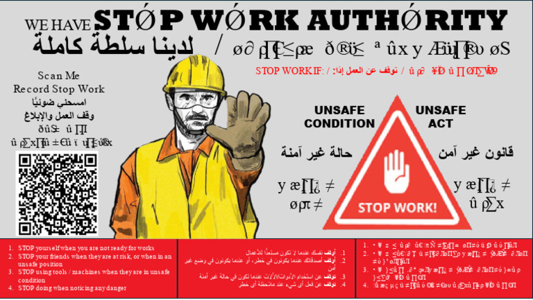 Stop Work Authority (SWA) - No Logo | PDF