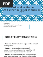 Behavioural Activation Workbook Guide | PDF | Motivation | Motivational