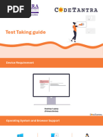 Codetantra Exam Setup Guide | PDF | Safari (Web Browser) | Mobile App