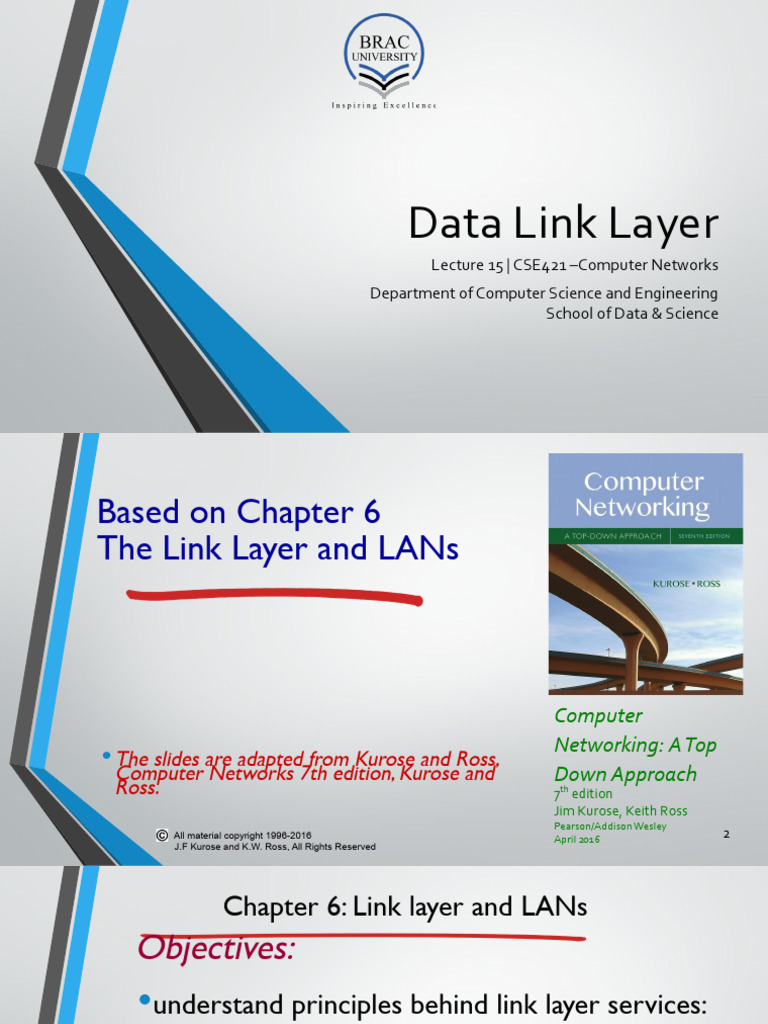 Data Link Layer Overview and Functions | PDF | Computer Network ...