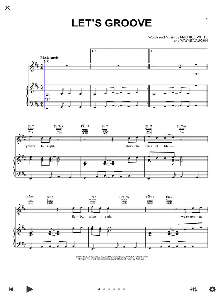 Let's Groove Keys | PDF