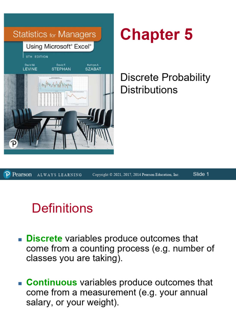 Discrete Probability Distributions Explained | PDF | Probability ...
