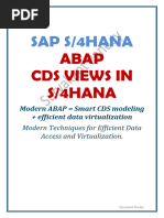 VDM with CDS Views in SAP S/4HANA | PDF | Data Model | Data Management