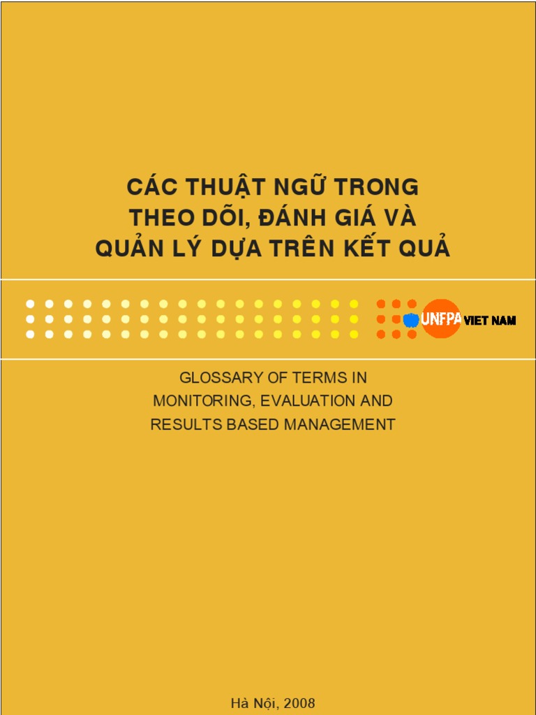 Glossary of Terms in Monitoring, Evaluation and Results Based Management | PDF