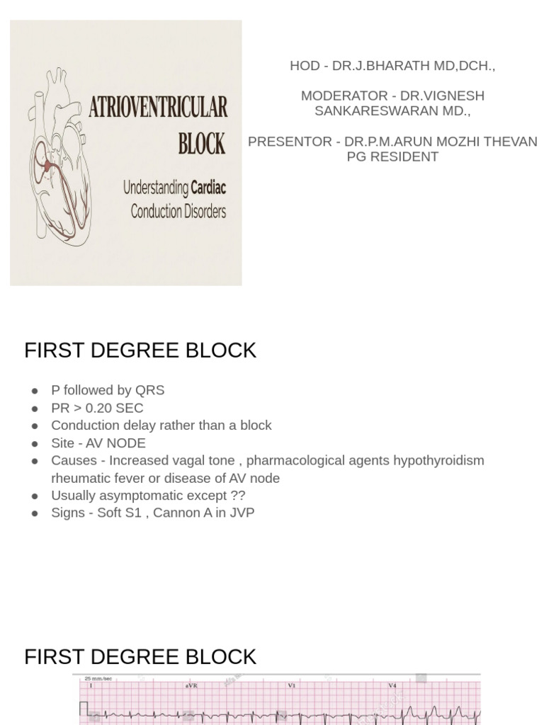 Understanding AV Node Block Types | PDF