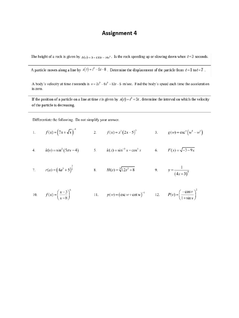 Assignment 4- Q2 | PDF