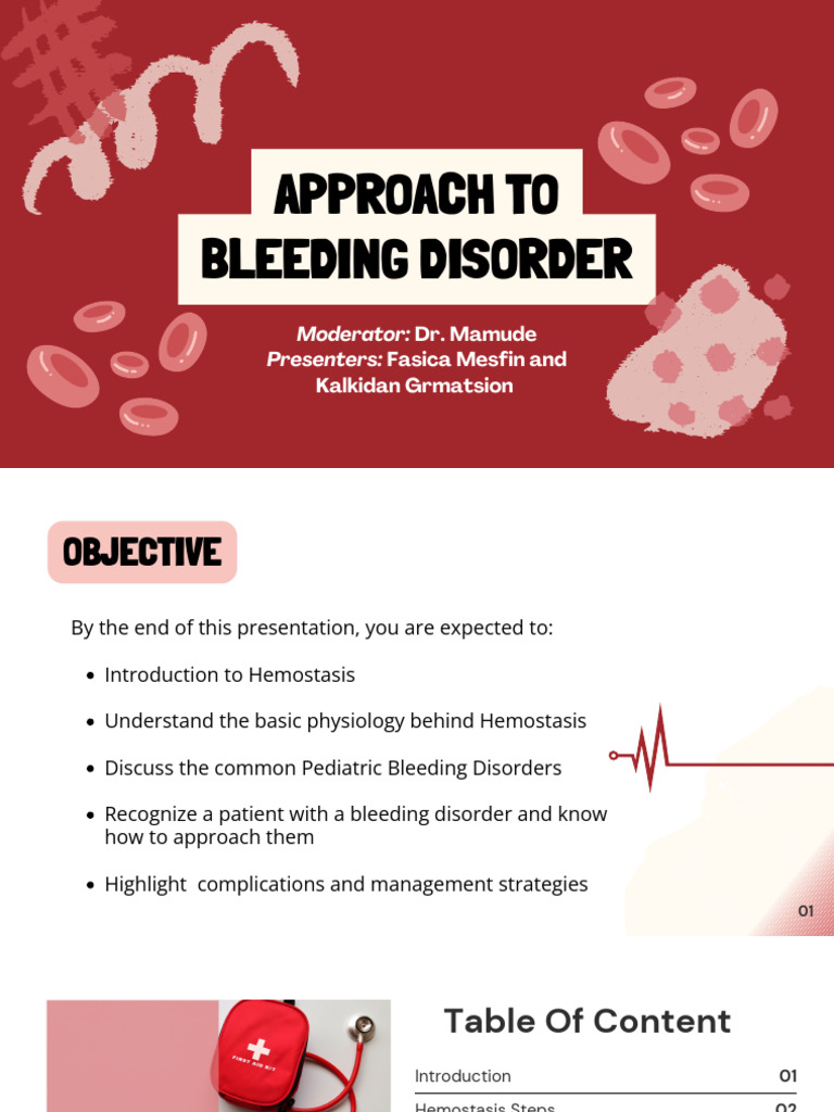 Pediatric Bleeding Disorders Overview | PDF | Coagulation | Platelet