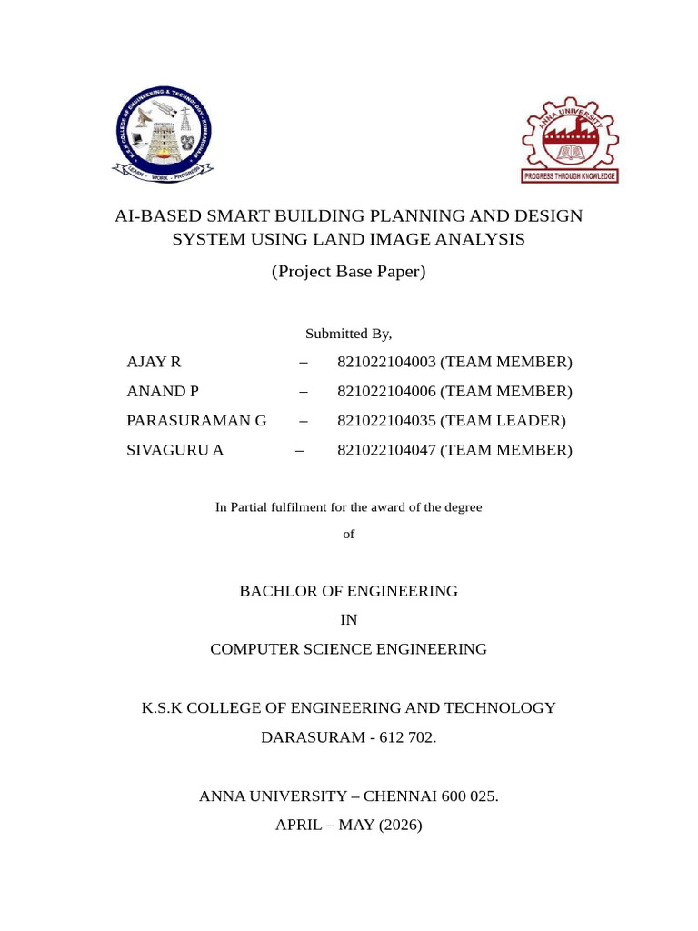 AI Smart Building Design System | PDF | 3 D Computer Graphics ...