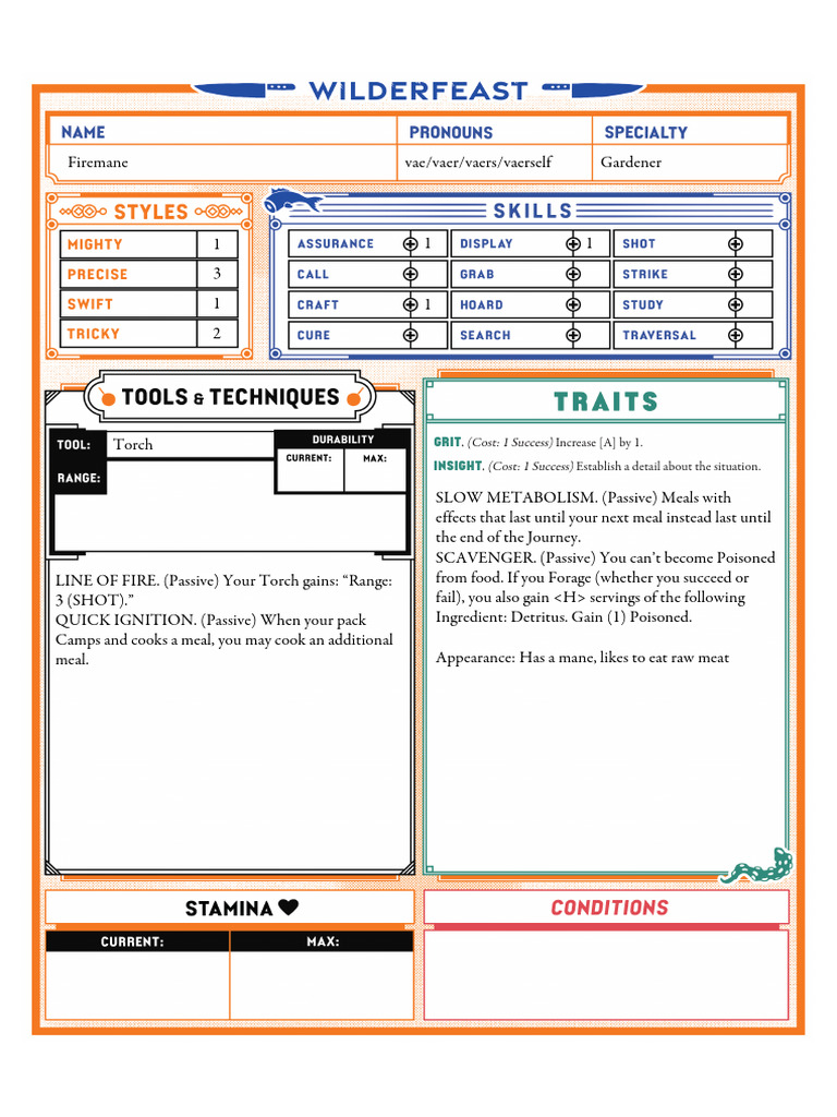 Character Abilities and Backgrounds Guide | PDF