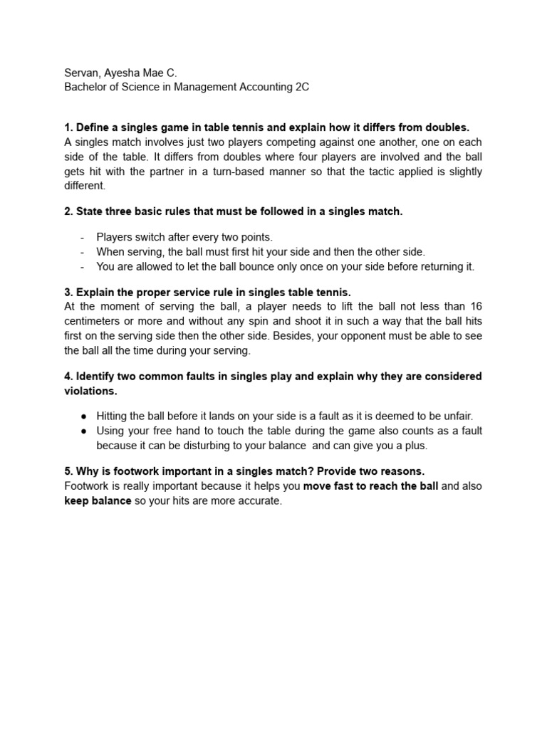 Pathfit Act | PDF