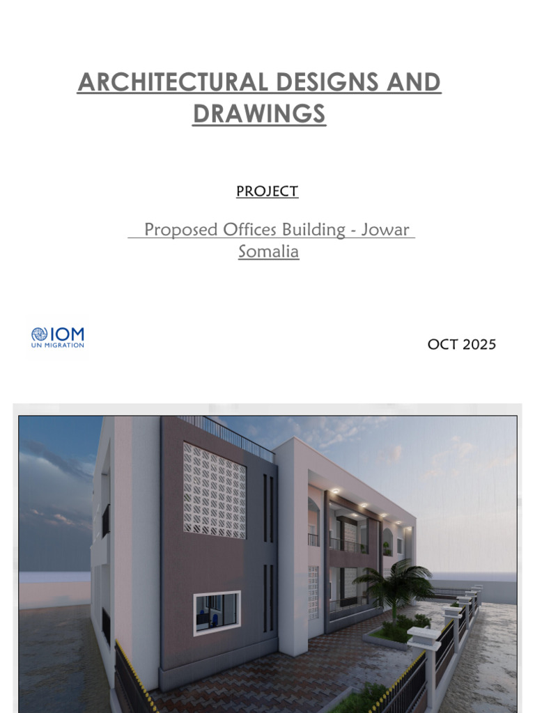 Blueprint_ Offices Building- Jowhar_ Rev_20251020 | PDF | Architectural ...