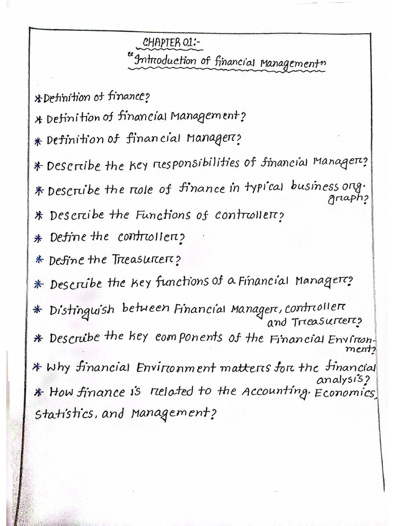 Financial Management | PDF