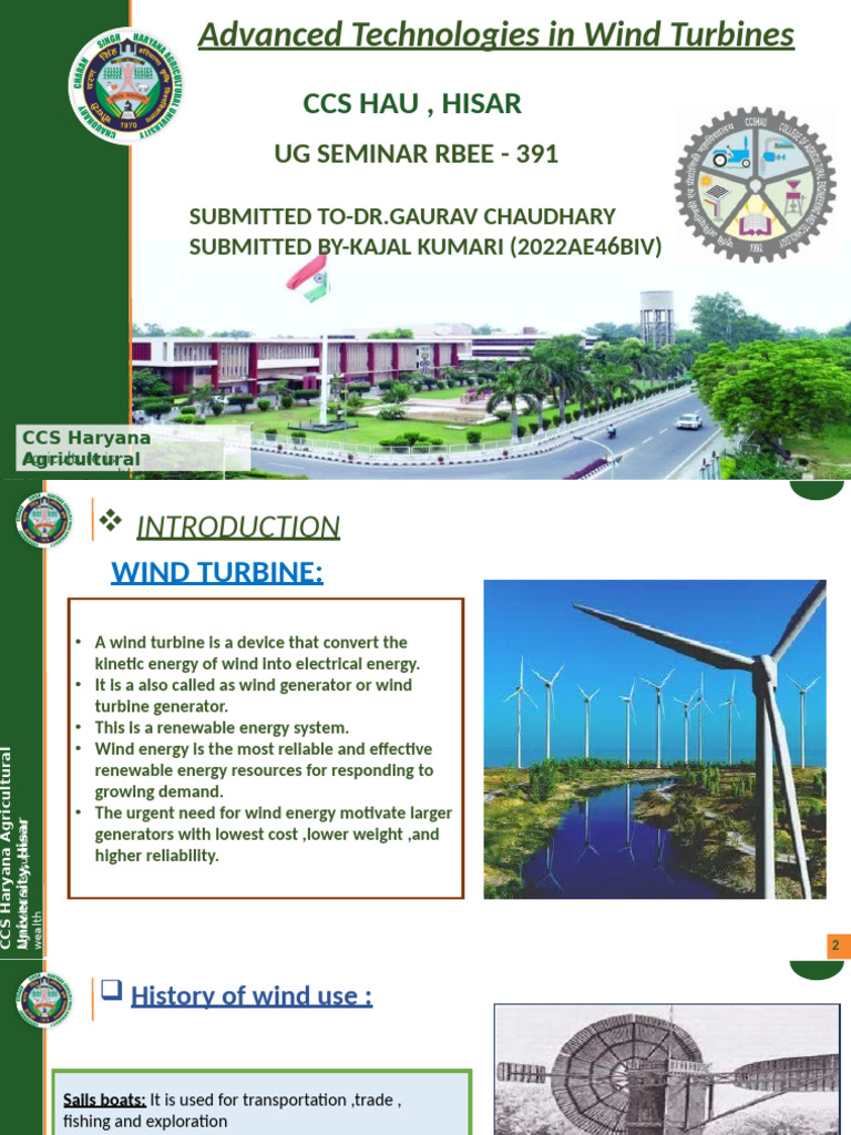 Project | PDF | Wind Turbine | Wind Power