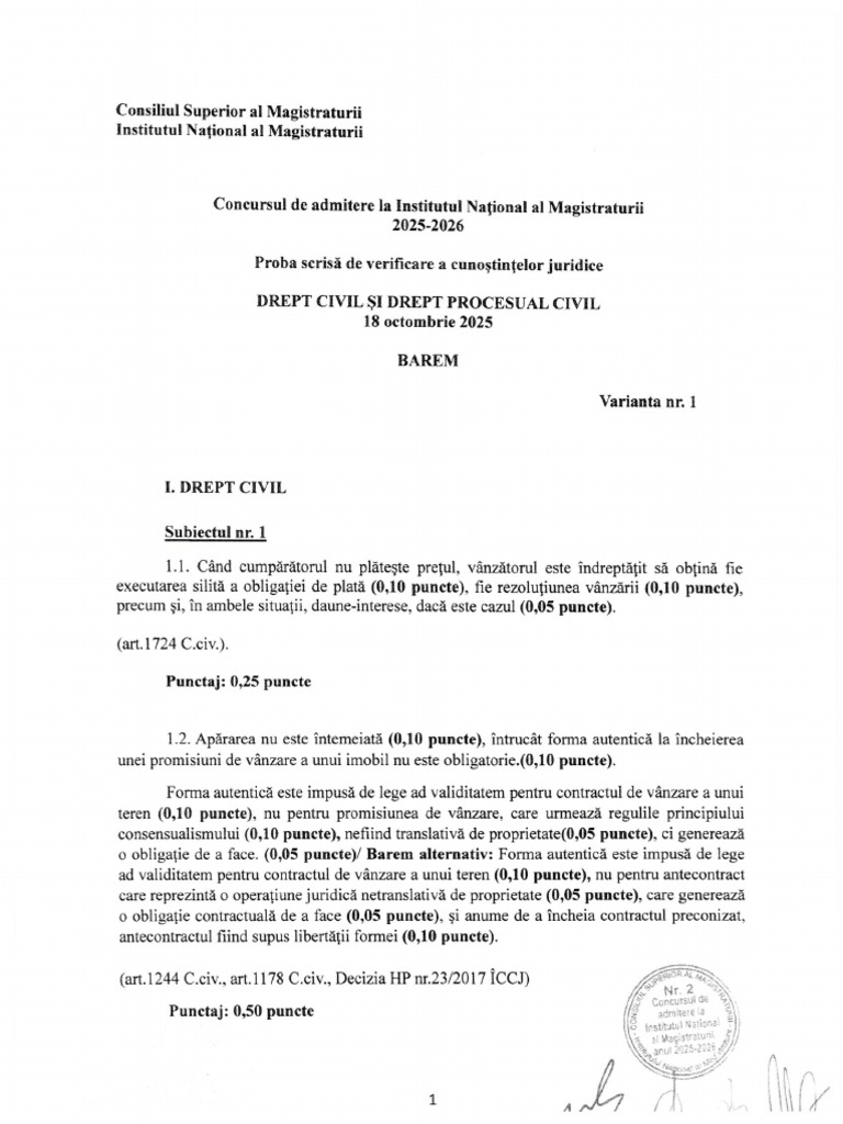 Bareme-DC-DPC_2025-10-18 | PDF