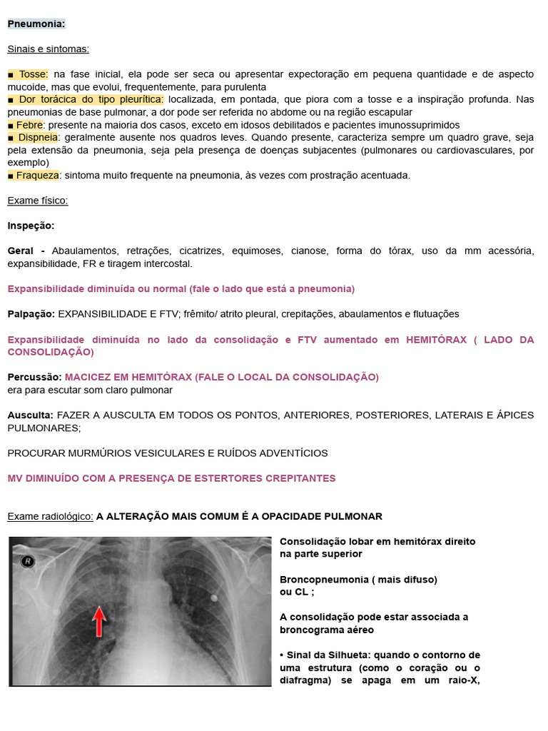 Documento sem título - 2025-12-05T235824.914 | PDF | Coração | Pneumonia