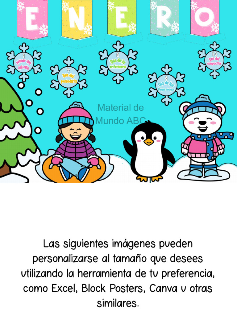 201.Imagenes- Periodico Mural- Enero | PDF