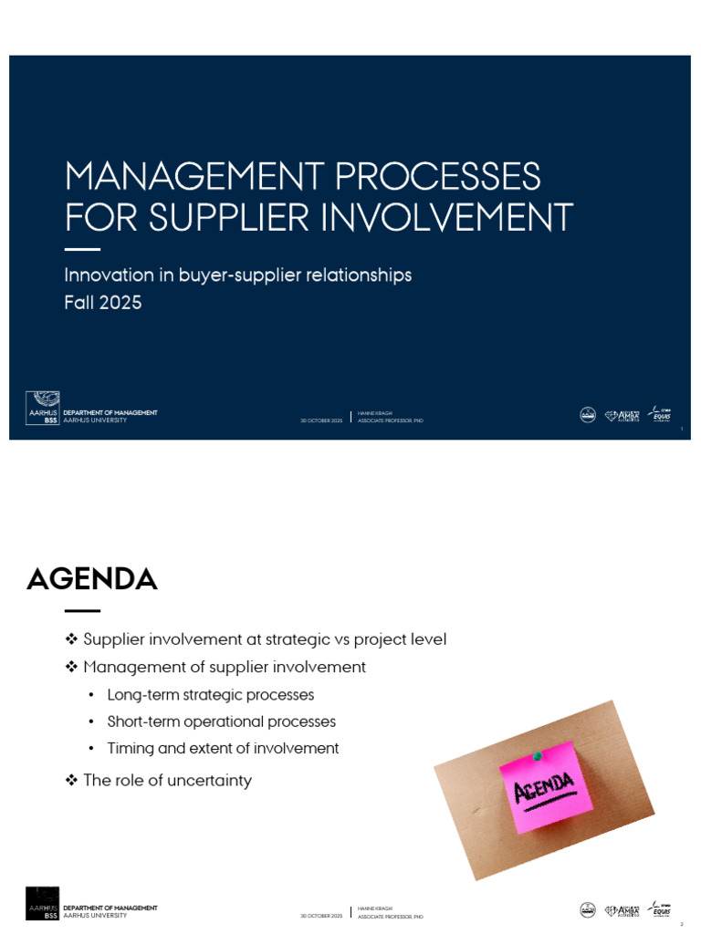 IBSR25 2 Management Processes For SI Student | PDF | Supply Chain ...