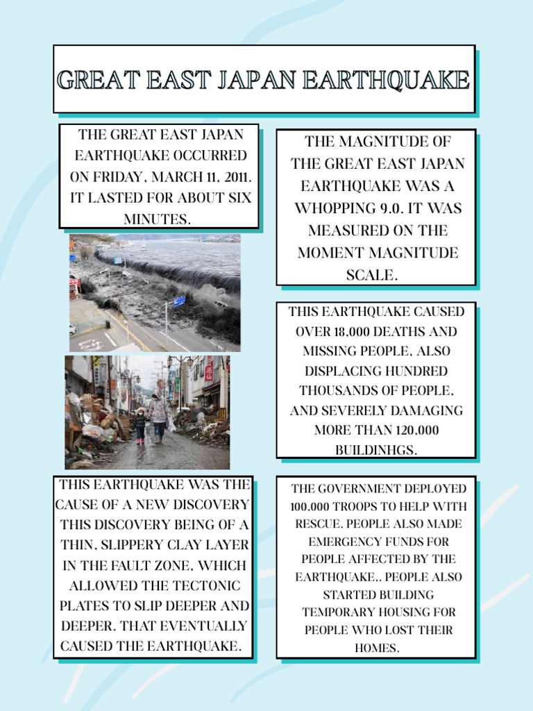 Great East Japan Earthquake | PDF