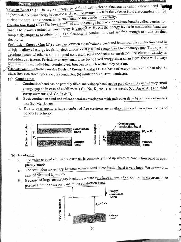 Semiconductor | PDF | Valence And Conduction Bands | Band Gap