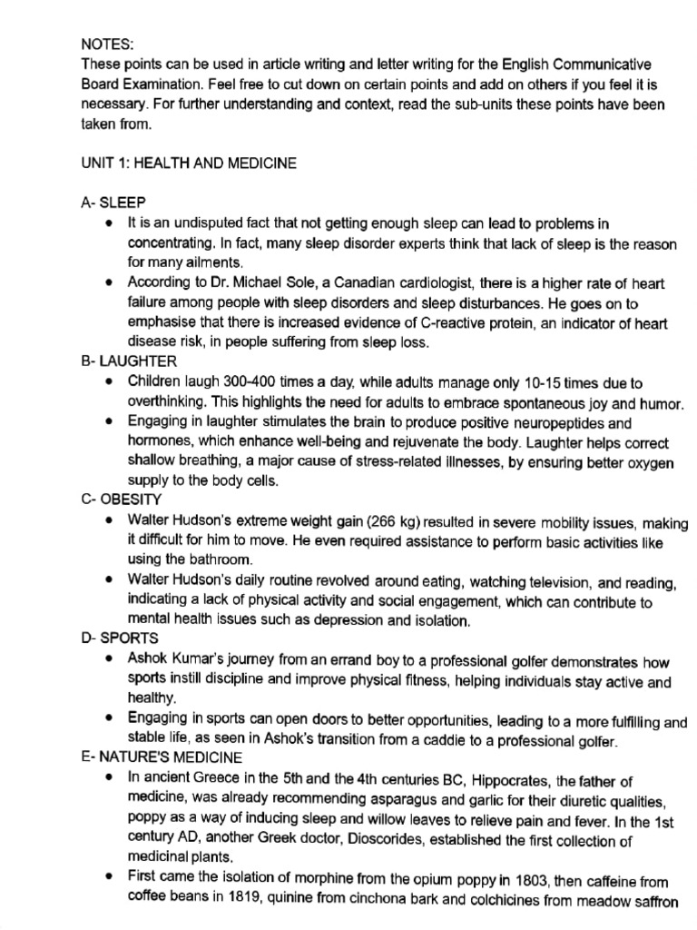 Mcb Class 10 Summarized | PDF