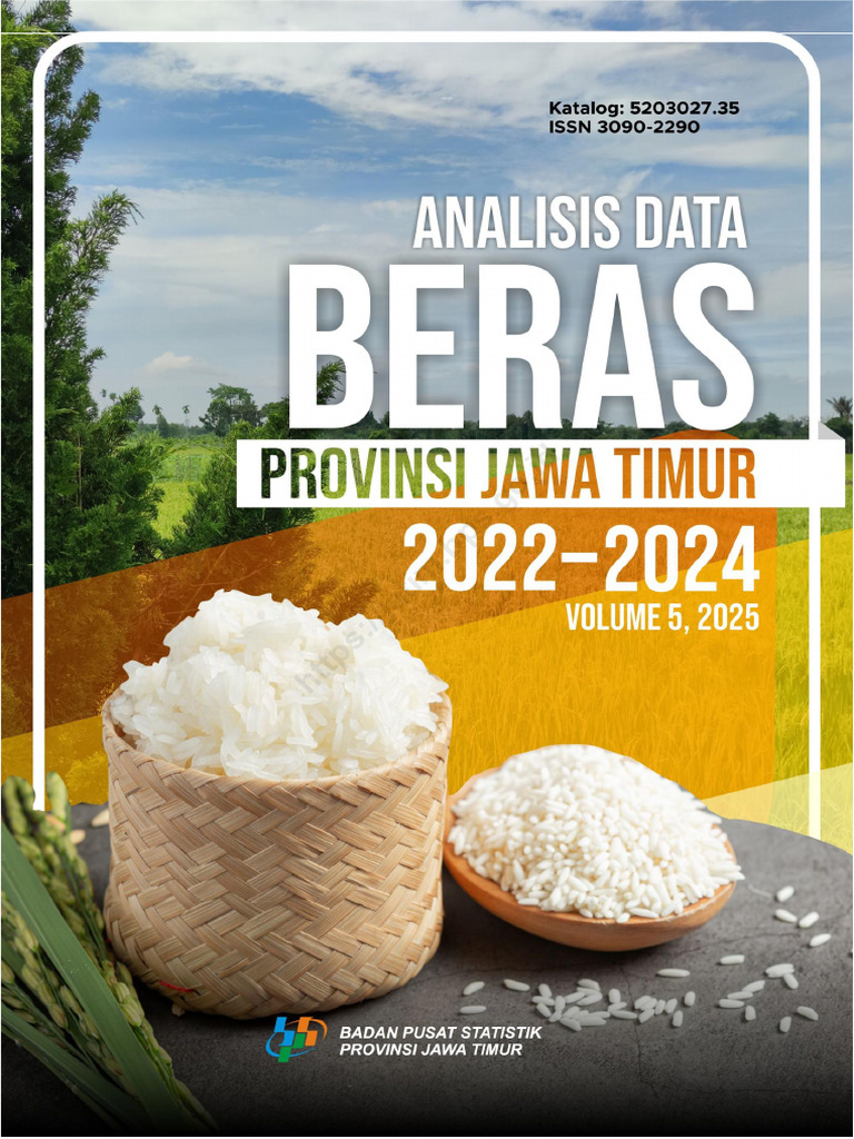 Analisis Data Beras Jawa Timur 2022-2024 | PDF