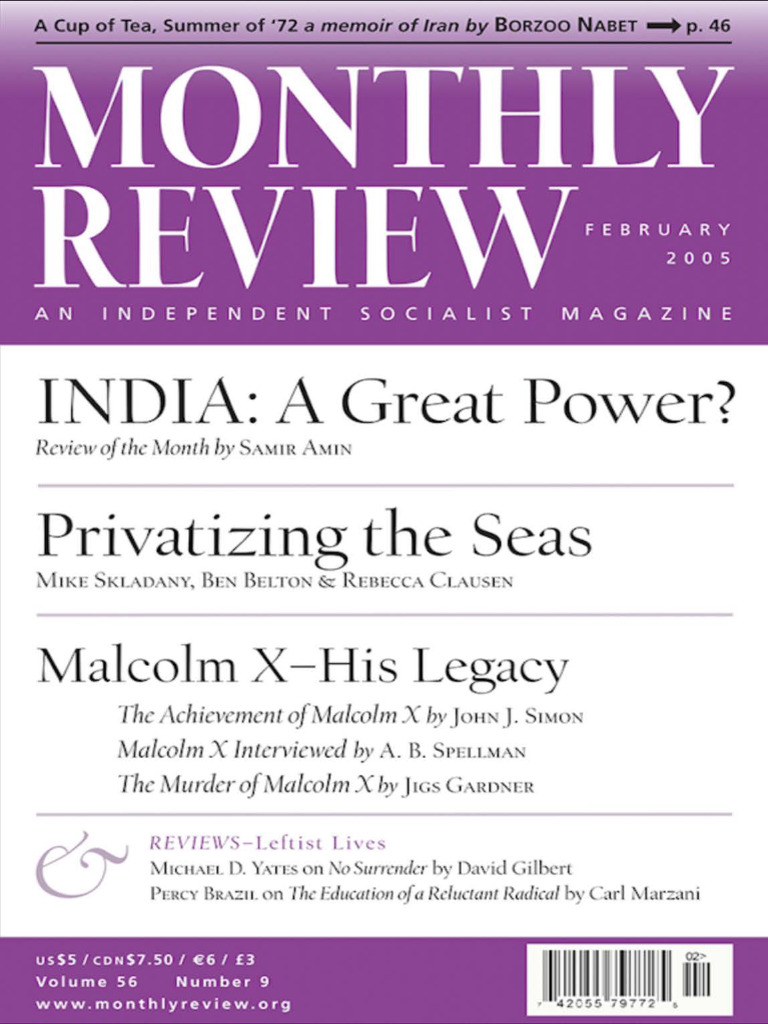 Monthly Review, Vol. 56.09 (February 2005) | PDF | Social Security ...