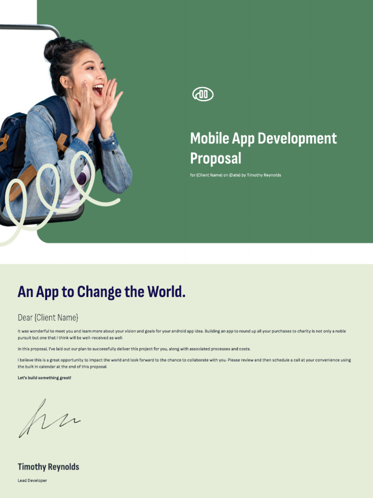 Android App Proposal | PDF | Mobile App | Charitable Organization