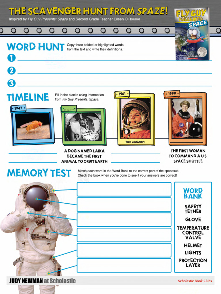 Activity Sheet FLY GUY | PDF