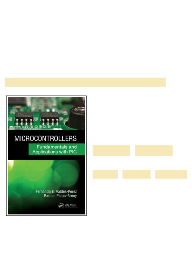 (Ebook) Microcontrollers - Fundamentals and Applications with PIC by ...