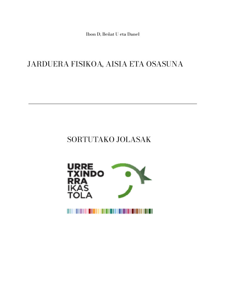 Jolasak (1) | PDF