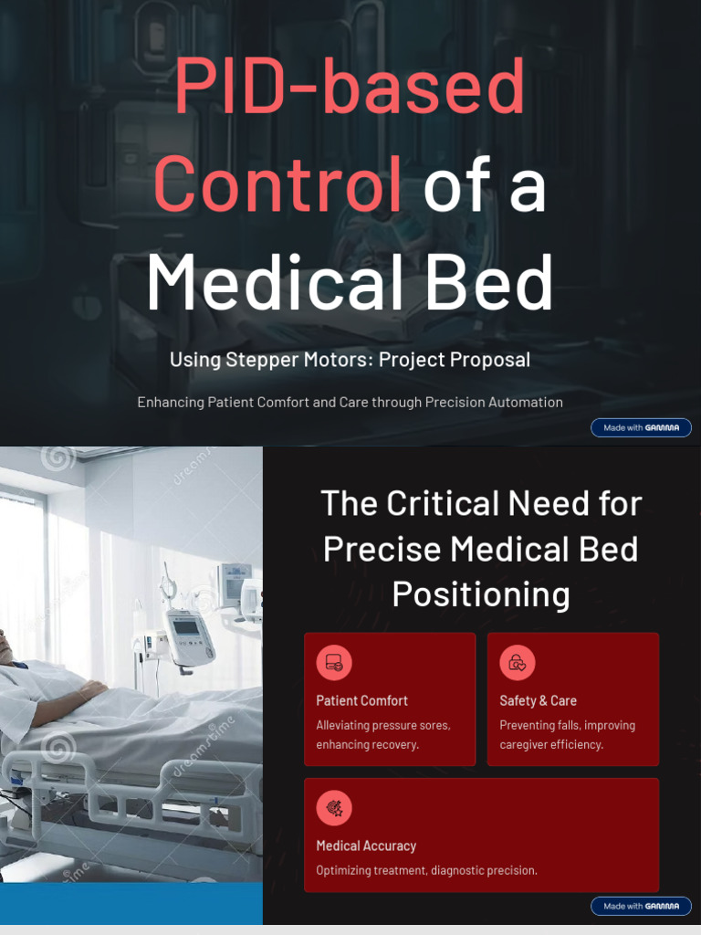 PID Based Control of a Medical Bed | PDF