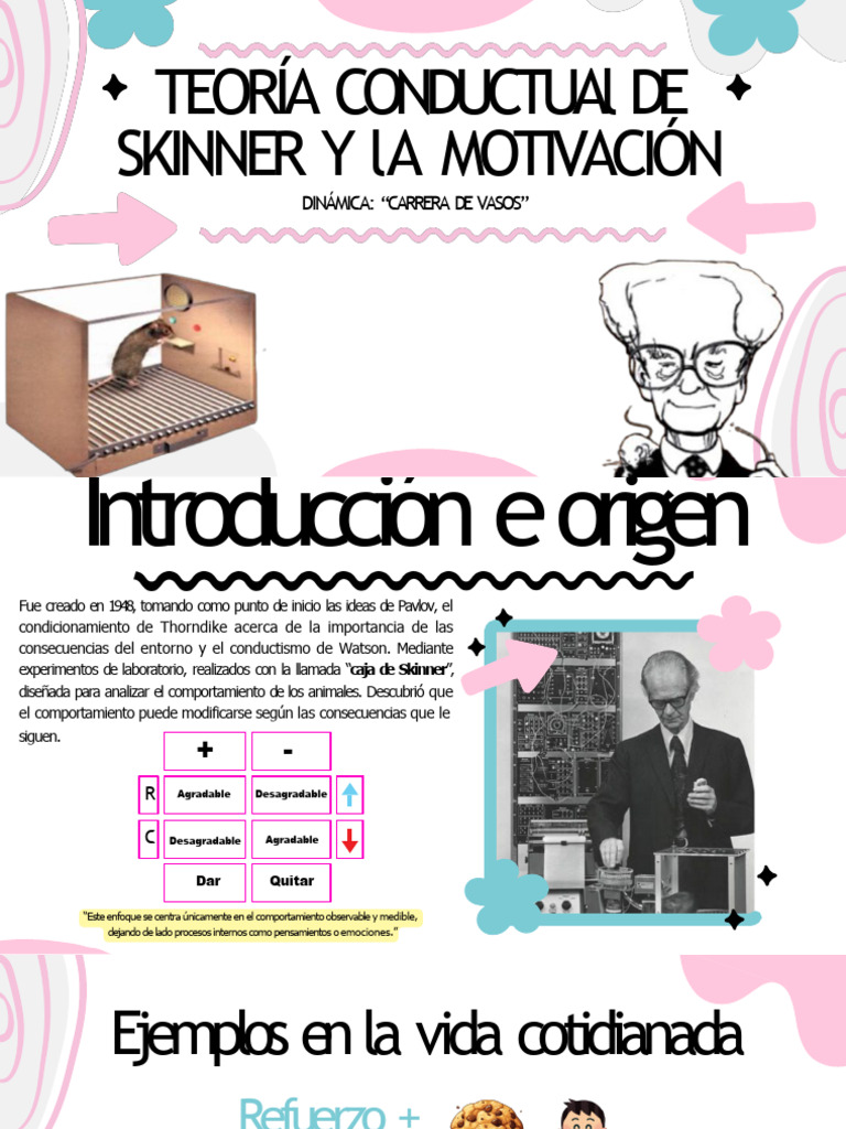Teoría de Skinner y Motivación Conductual | PDF | Motivacional | Motivación
