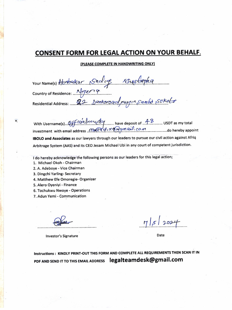 Consent Form 32 | PDF