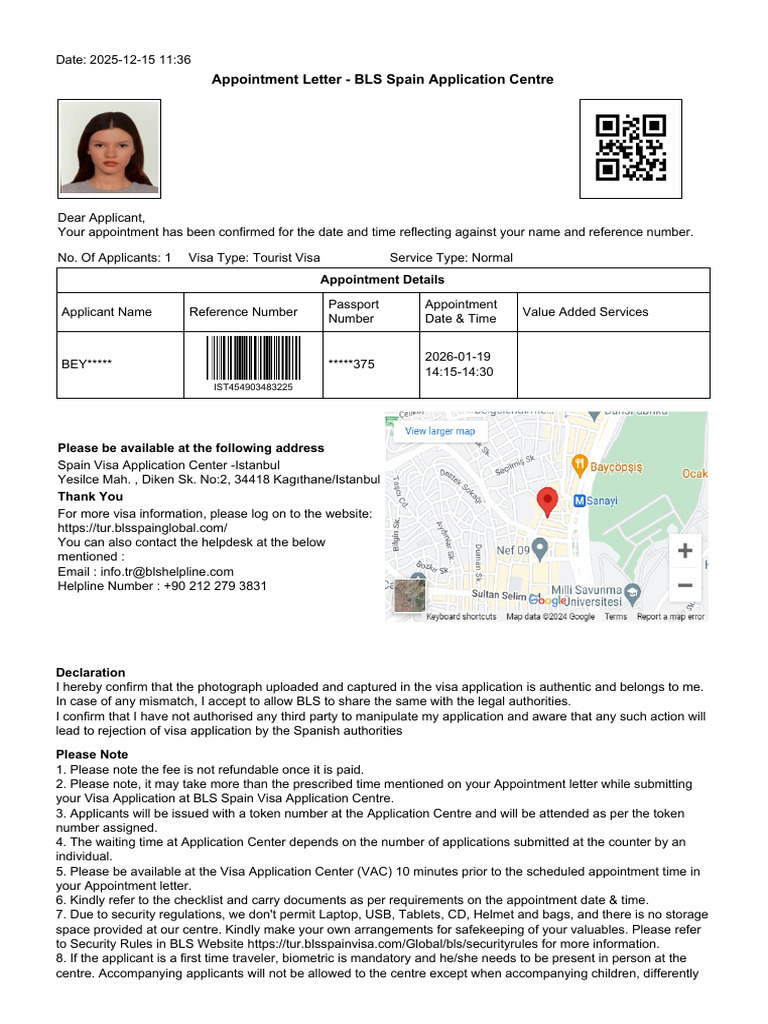 Appointment Letter IST454903483225 | PDF