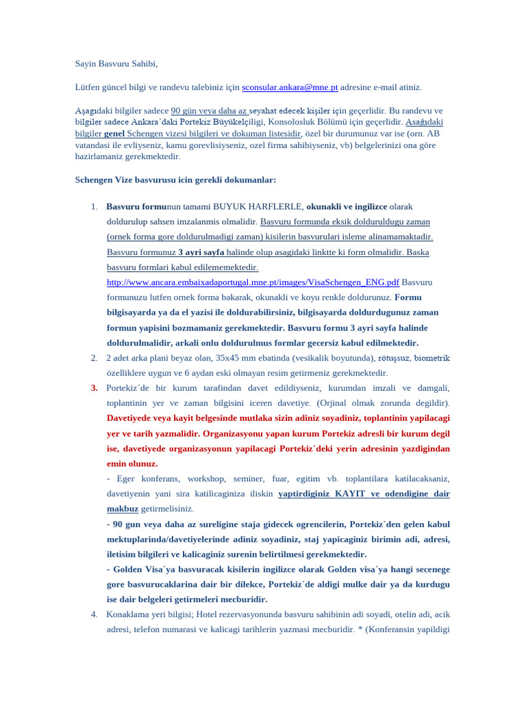 Schengen Vize TR WEB | PDF