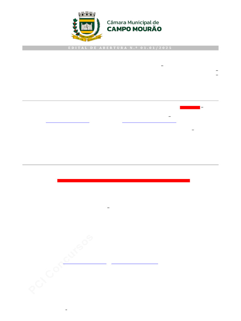 edital_de_abertura_n_01_2025_1683787 | PDF | Eleições | Amamentação