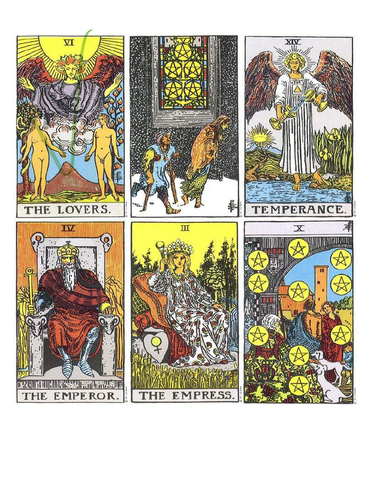 Abrir Printable Tarot Cards Rider Waite Full Deck | PDF
