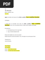 NCB Request Letter Template | PDF