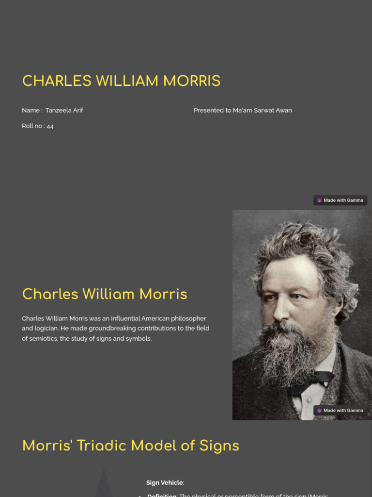 Charles William Morris | PDF