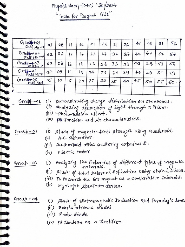Project File of Physics | PDF
