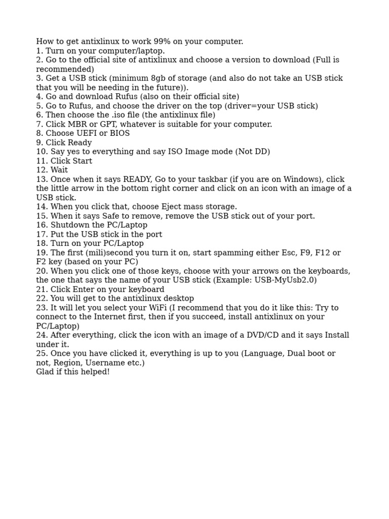 Complete antiX Linux Installation Guide: Step-by-Step Tutorial in 10 ...
